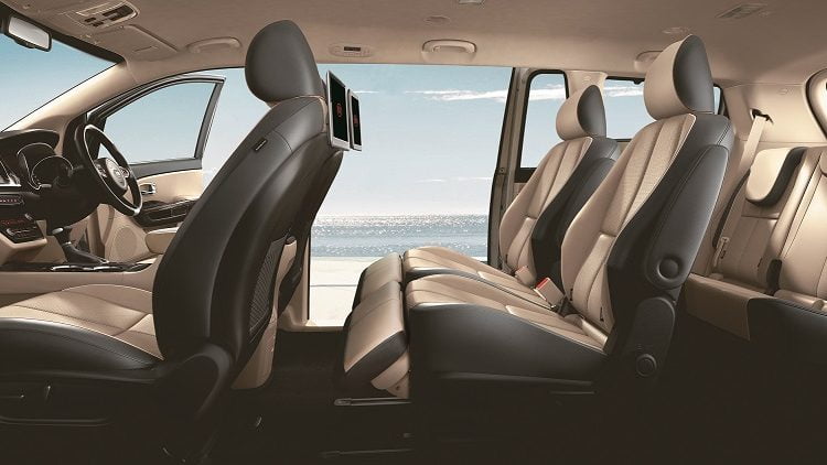 2020 Kia Carnival MPV India 3 Rows Seating - Thrust Zone