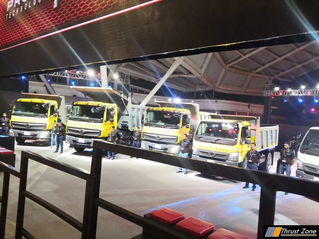 Bharat Benz BS6 Vehicles Showcased - Know Details
