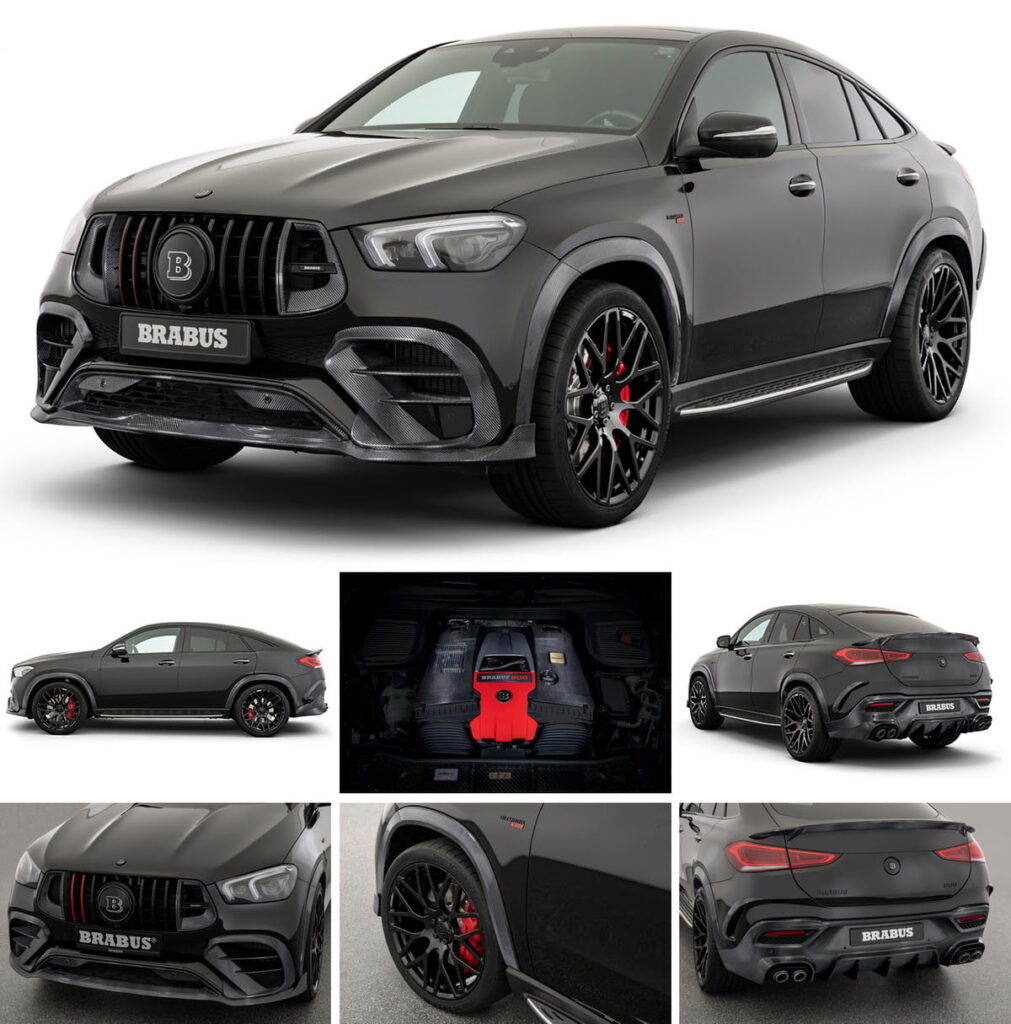 Mercedes-AMG GLE 63 S 4MATIC+ Coupe Is Now Brabus 800 SUV Coupe And Its ...