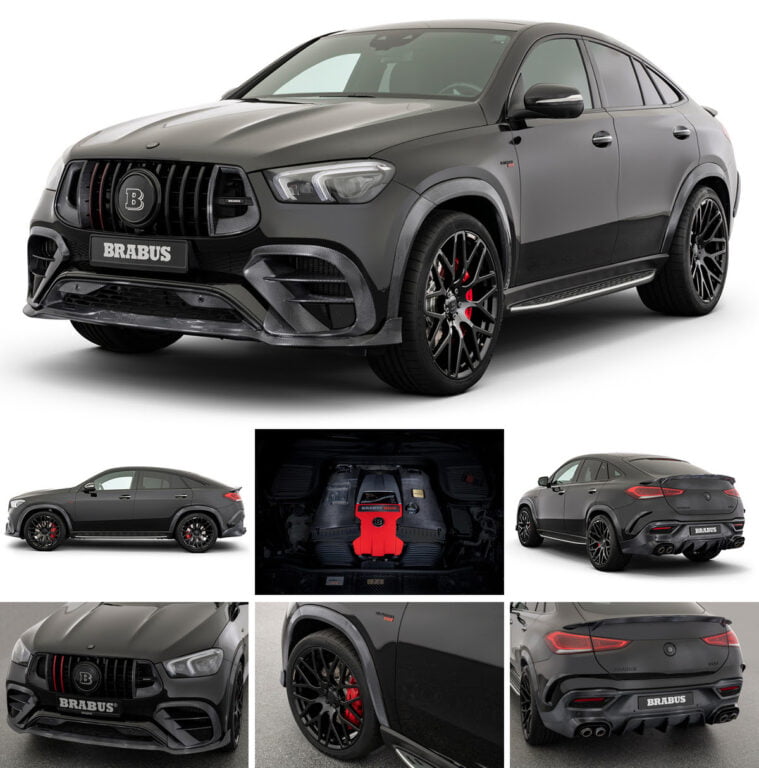 Mercedes-AMG GLE 63 S 4MATIC+ Coupe Is Now Brabus 800 SUV Coupe And Its ...
