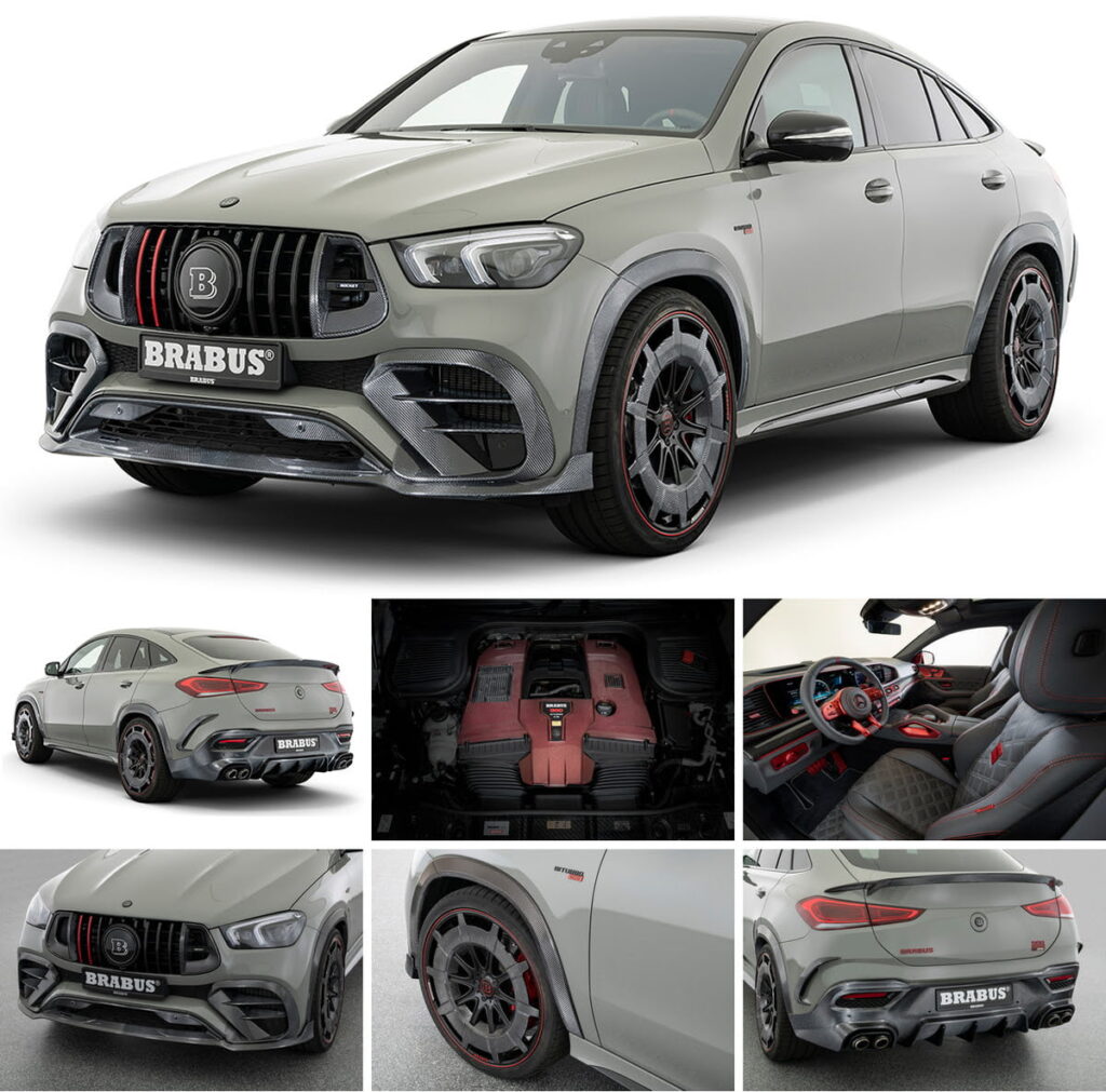 BRABUS 900 ROCKET EDITION Mercedes-AMG GLE 63 S 4MATIC+ Coupe Is Surreal!