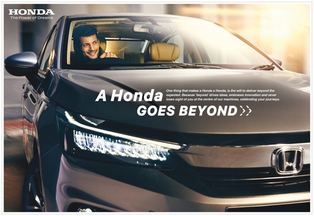 Honda Cars Campaign 'A Honda Goes Beyond' Is A Classic Example