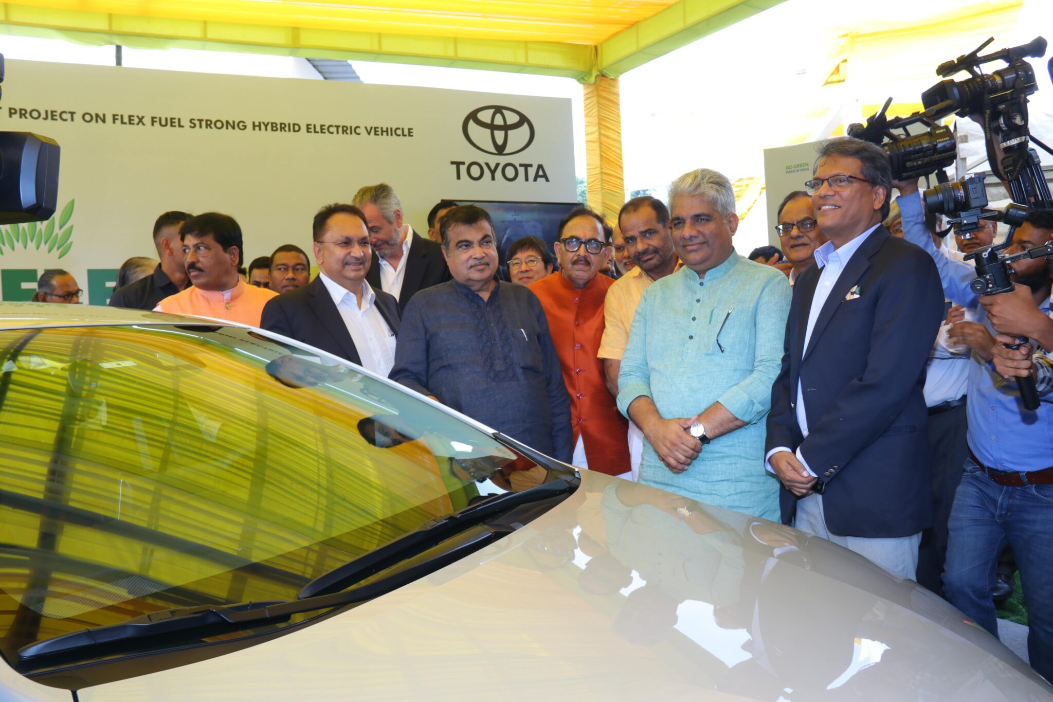 Toyota Flex Fuel Strong Hybrid Pilot Program Begins With Corolla Altis ...