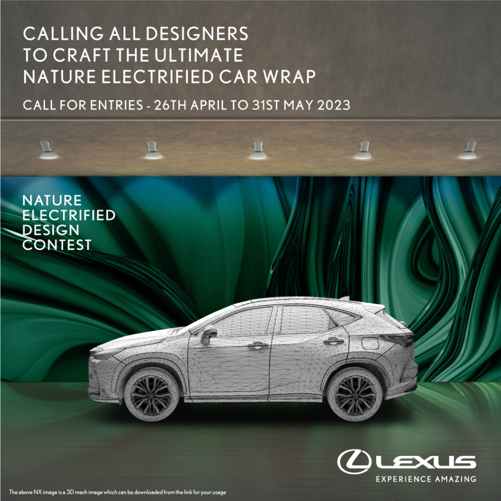 Lexus Nature Electrified Design Contest Launched For All!