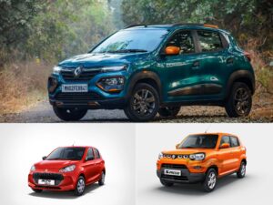 Maruti Alto Vs Renault Kwid vs Maruti S-Presso - Specification