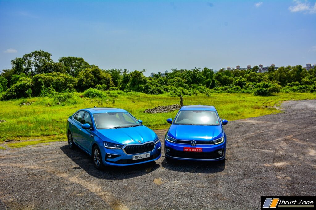 Volkswagen Virtus Vs Skoda Slavia - Driven And Compared!