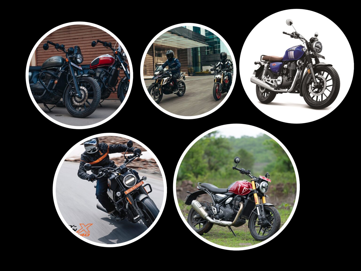 Triumph Speed 400 Vs HD 440X Vs BMW Vs Jawa Vs Honda