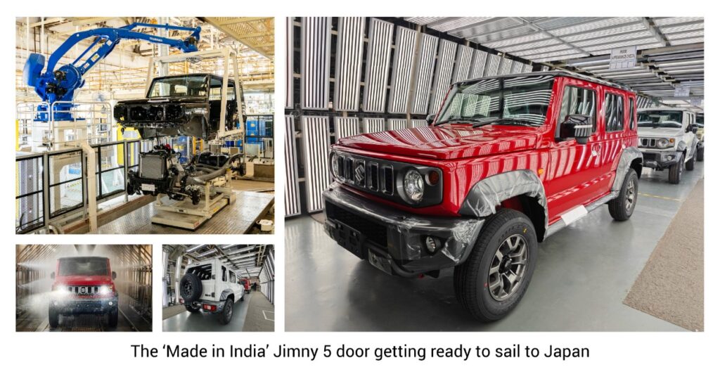 Maruti Suzuki Jimny Exports Begin To Japan