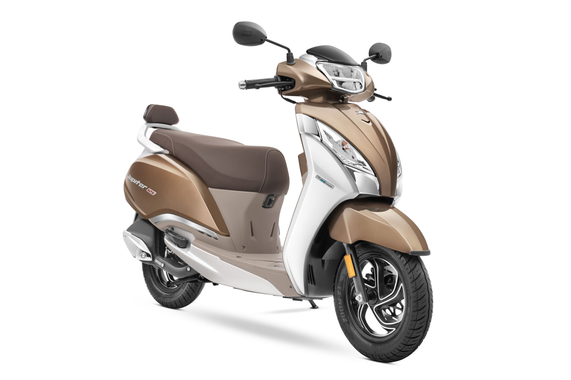 The TVS Jupiter 125 Dual Tone SXC Variant Launched