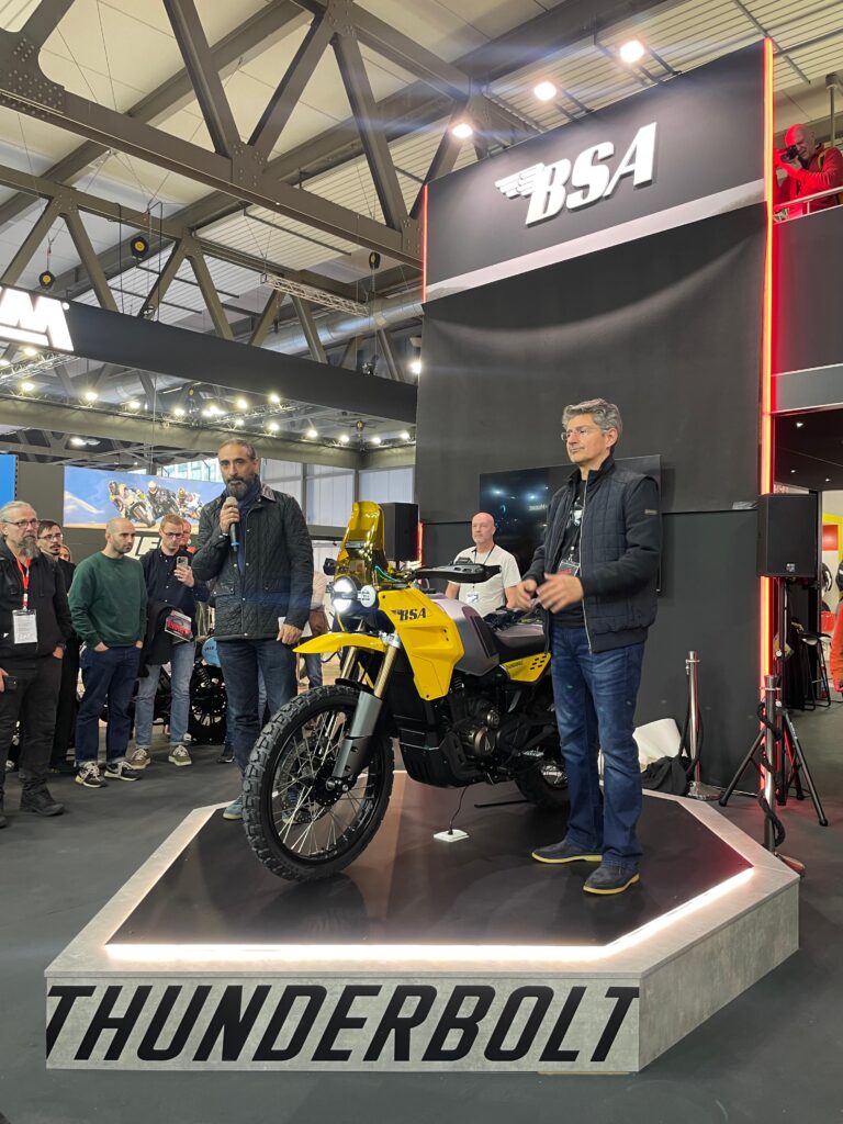 BSA Thunderbolt Adventure Motorcycle Revealed At EICMA